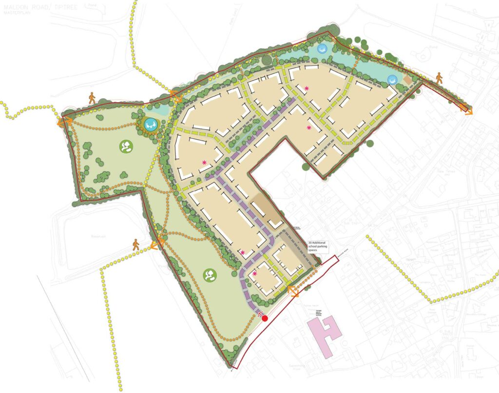 Proposals - Land north of Maldon Road, Tiptree